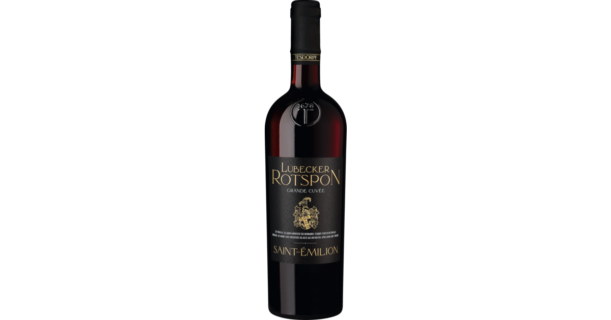 Lübecker Rotspon Grande Cuvée Saint-Emilion AOP 2022 online kaufen ...