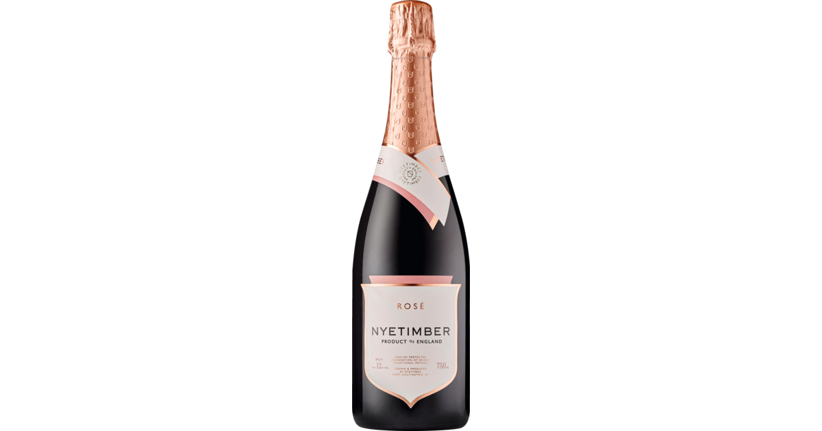 Nyetimber Rosé Brut England PDO, Traditional Method,Geschenkverpackung ...